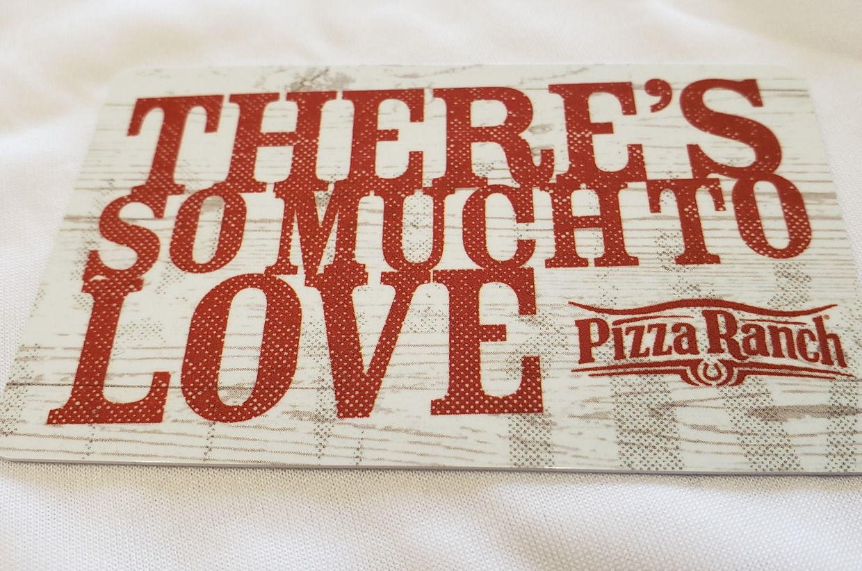 Pizza Ranch Gift Card | Unity 2021-Online Holiday Auction | Alive on ...