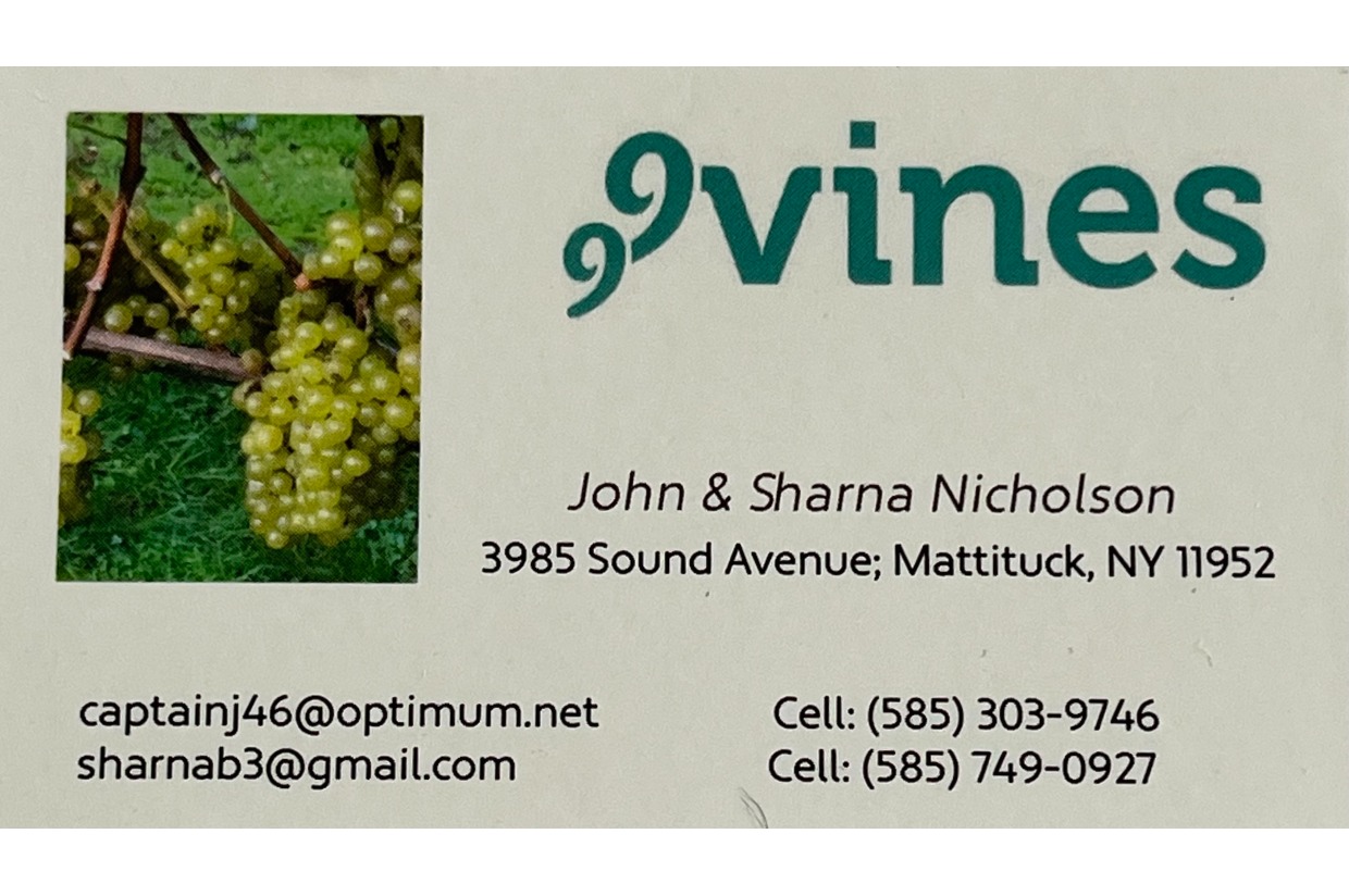 99 Vines Seasonal Harvesting & Wine Tasting | North Fork Foodie Tour ...