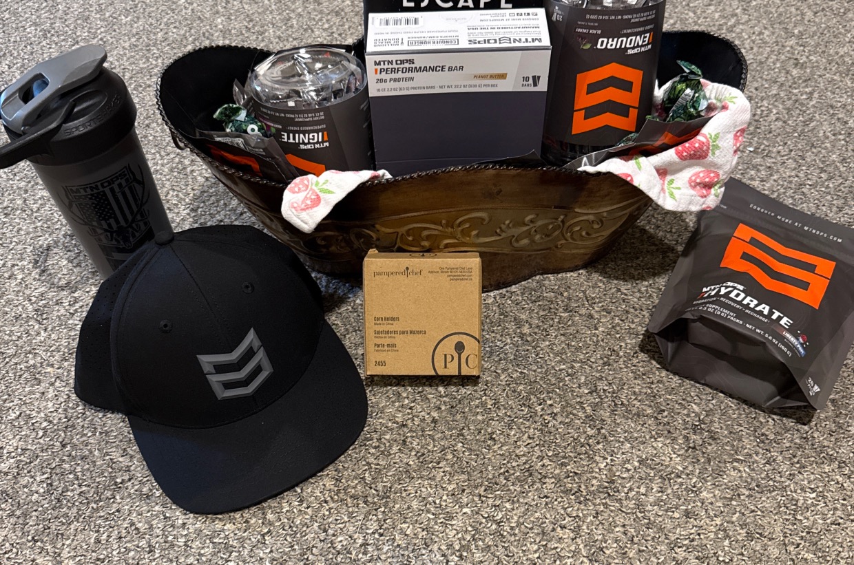 Man ops assortment basket | 2025 Stalker Lake Cancer fundraising auction | stalker lake golf ...