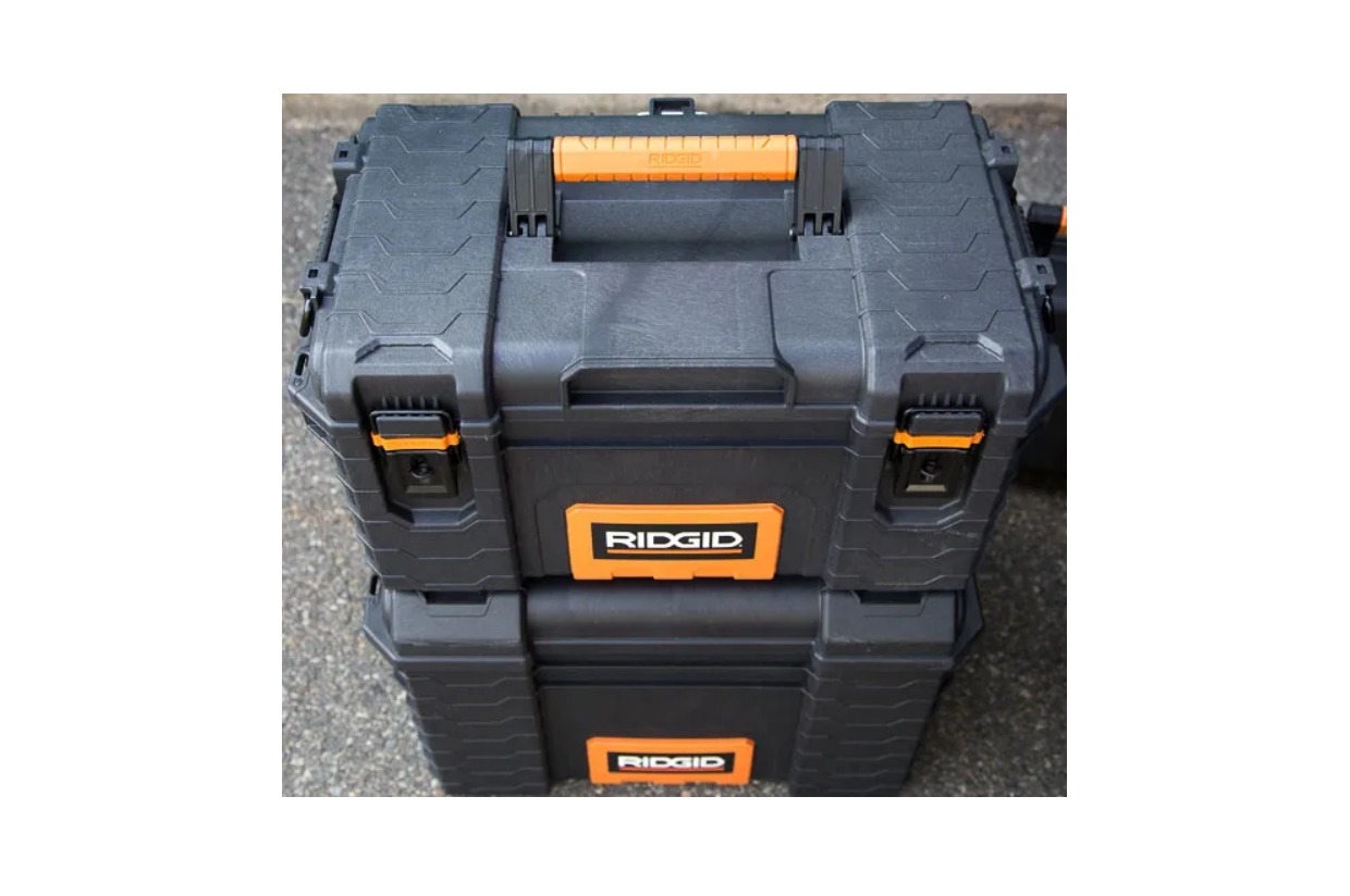 Ridgid Pro Stackable Tool Box on Wheels - Great for all types of ...