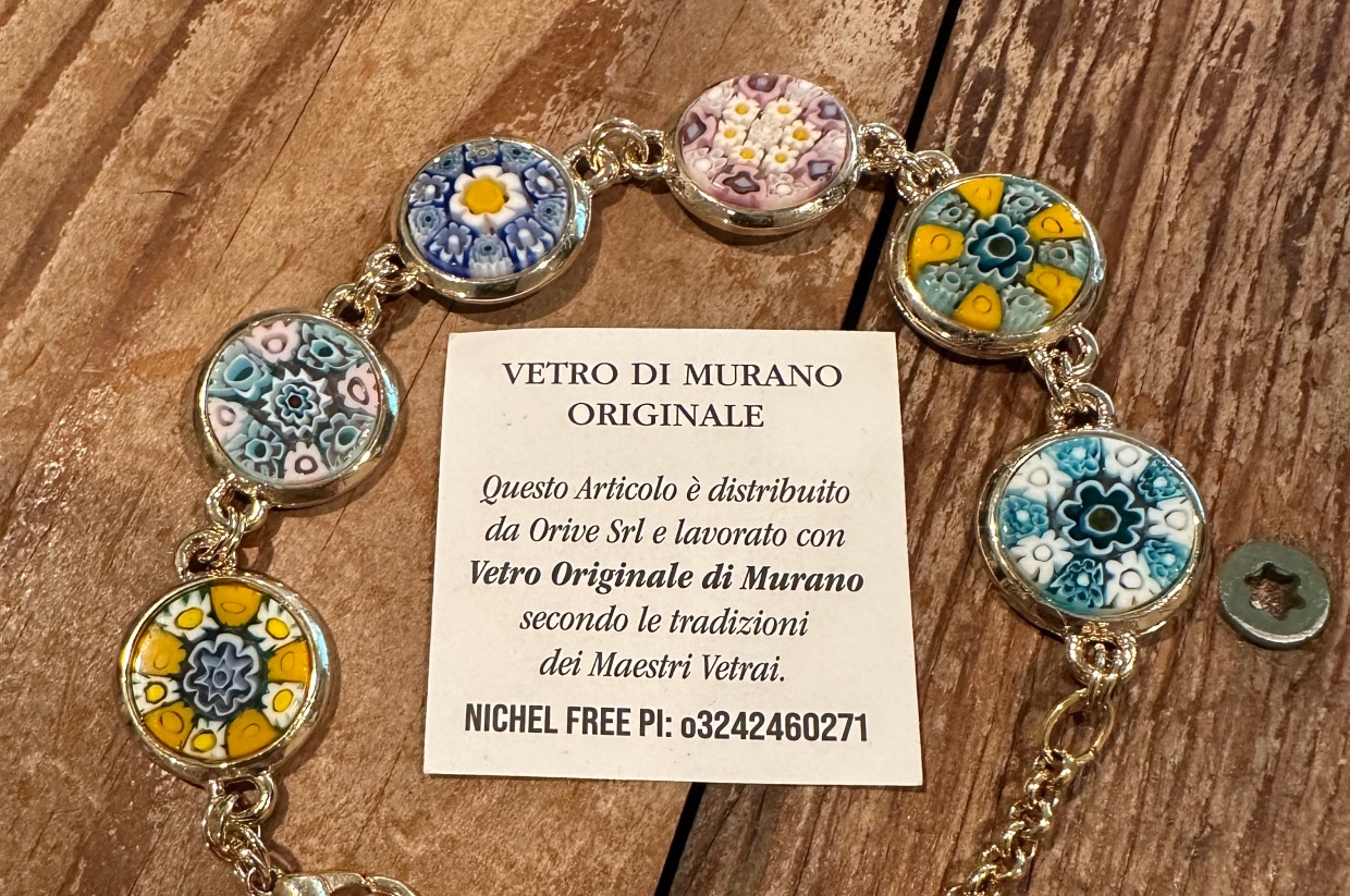 Italian Glass Bracelet | 2024 Lancaster Farm Sanctuary Auction ...