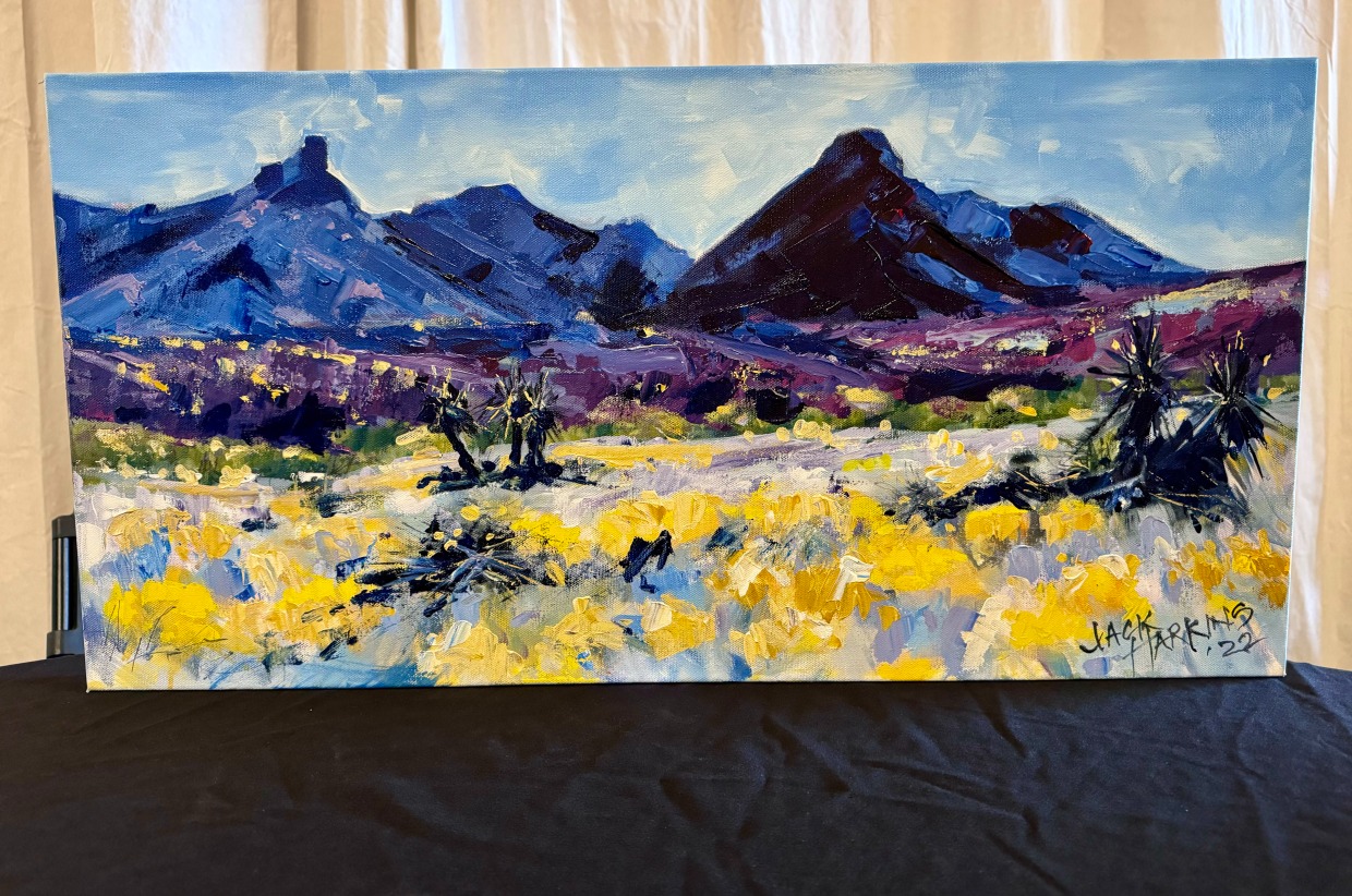 Jack Harkins Oil Painting | Legacy Gala Silent Auction 2024 | Haskell ...