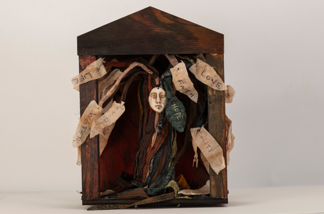 Deborah Harris | All That is Left — 18th Annual Sacred Art of Altars ...
