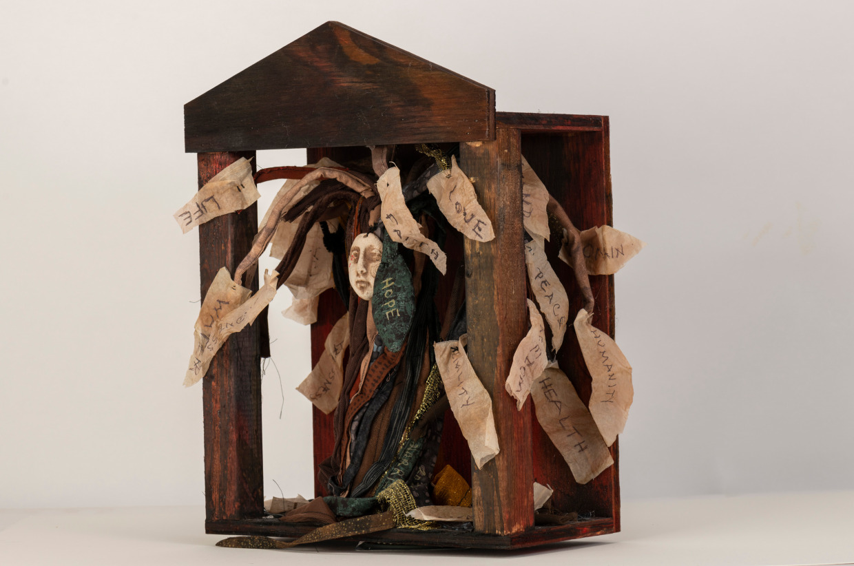 Deborah Harris | All That is Left — 18th Annual Sacred Art of Altars ...