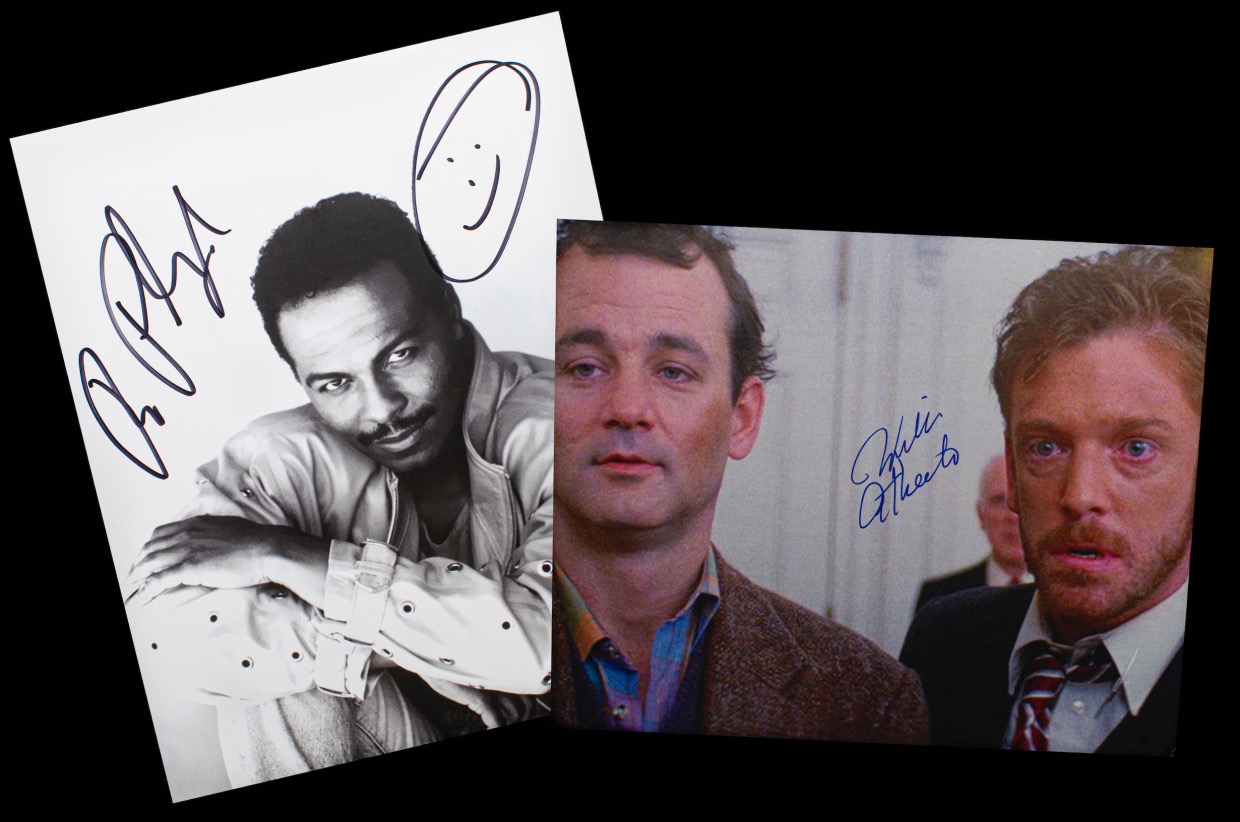 Autographed Headshots, Ray Parker Jr & William Atherton | The Los ...