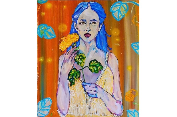 Persephone Returning from the Underworld by Debbie Auer Breithaupt ...