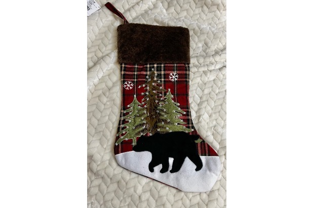 Bear Holiday Stocking | Candy's Cats Fall 2025 Online Auction | Candy's ...