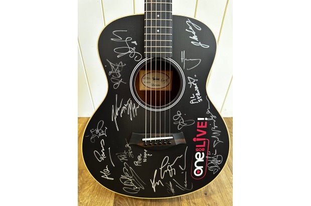 Guitar signed by all Artists and Prince Harry! | One805LIVE! 2024 ...