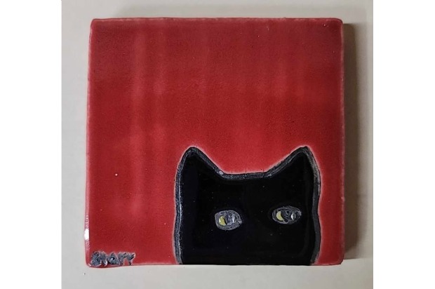 Cat Tile | Holiday Fundraiser 2024 | Friends for Life Animal Rescue ...