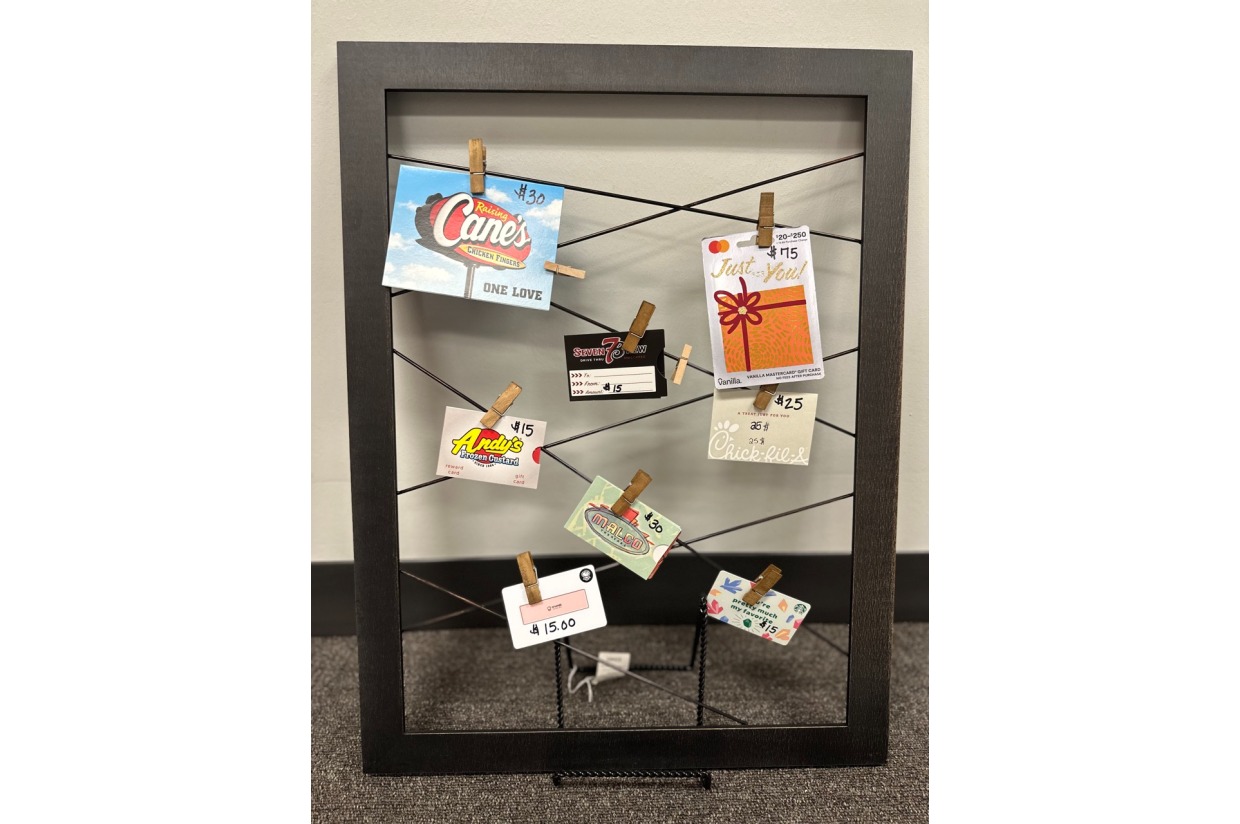 FIT FOR A TEEN GIFT CARD FRAME | Missions Fest Auction | First Baptist ...