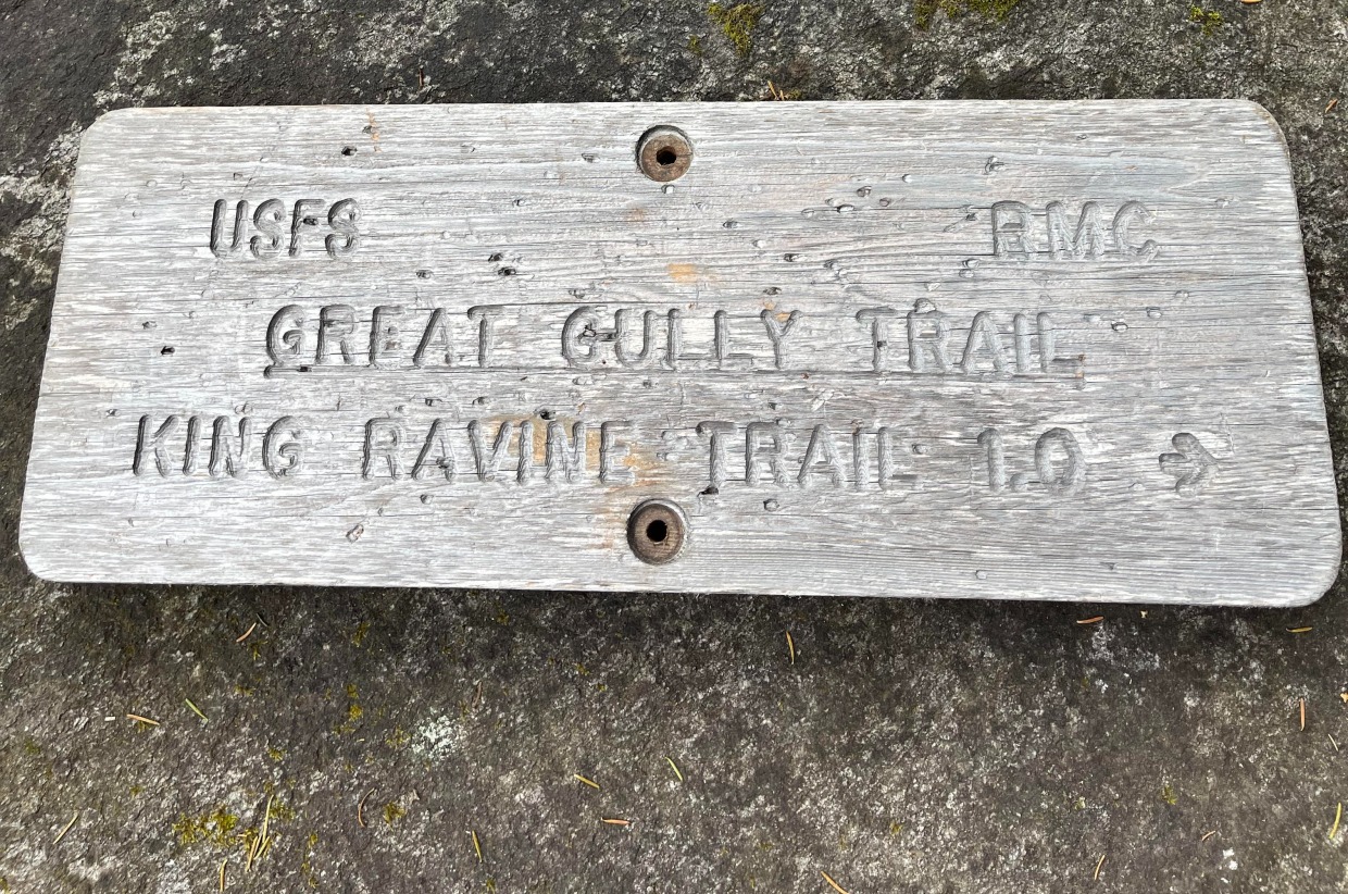Great Gully Trail | RMC Fall 2023 Trail Sign and Collectibles | The ...
