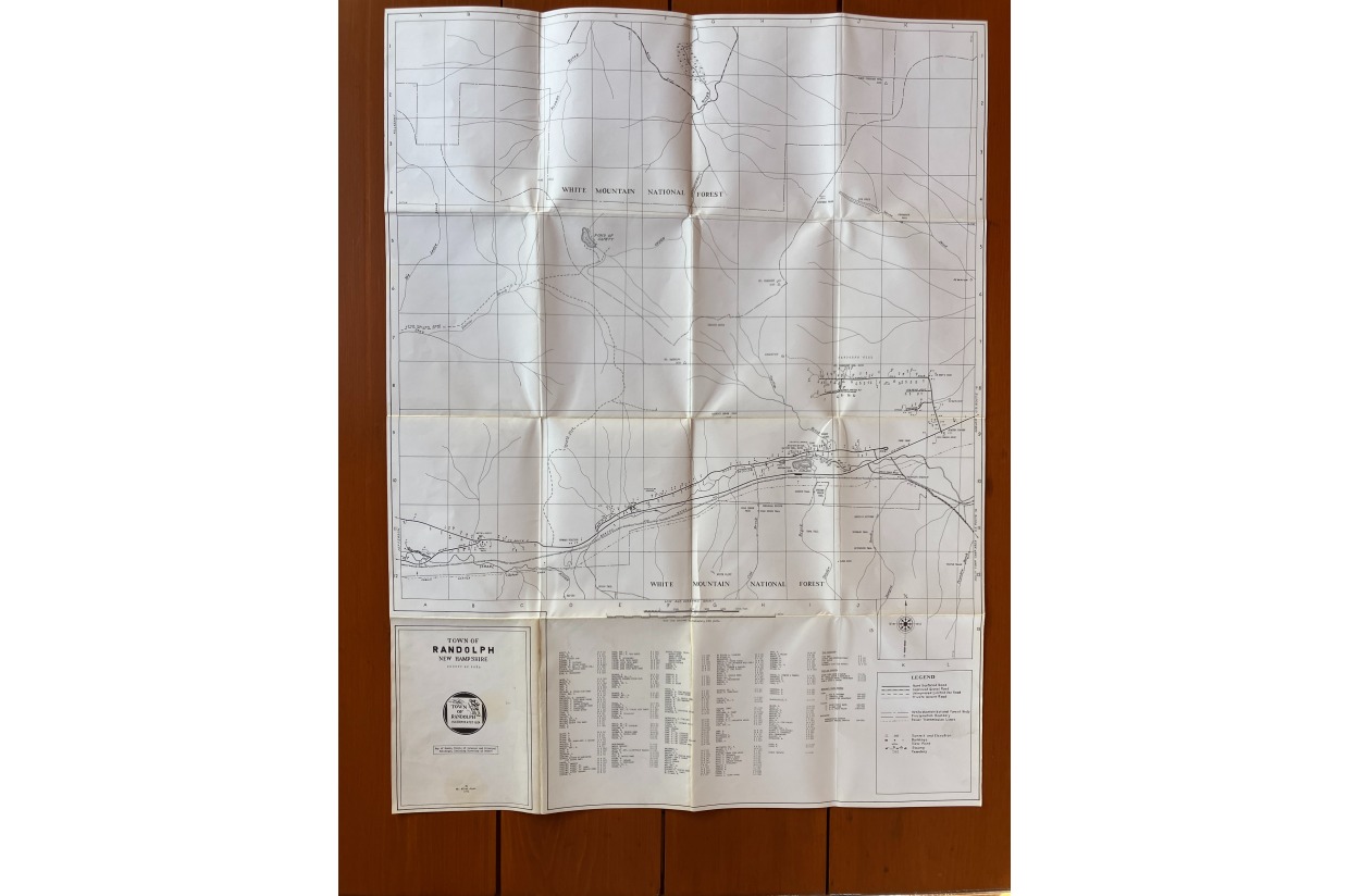 1974 Sesquicentennial Edition Randolph Map — Randolph Mountain Club ...