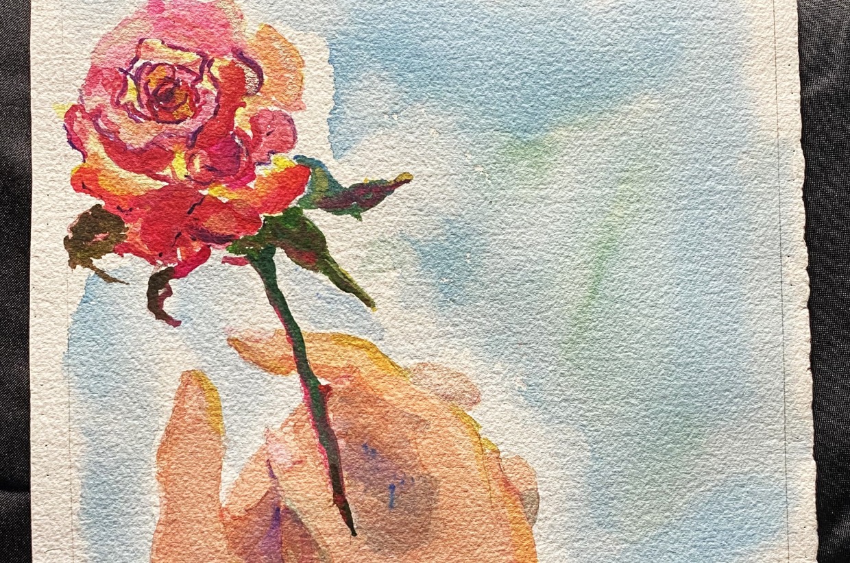 145. THE ROSE OF SHARON | JEWISH HERITAGE ART AUCTION | Jewish Heritage ...