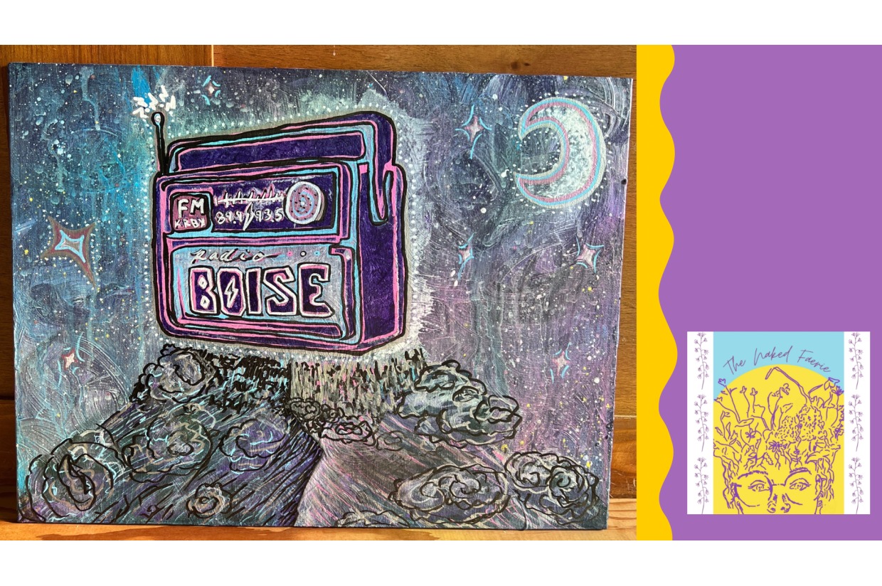 Custom Made Radio Boise Artwork — Practice New Year's Eve Silent ...