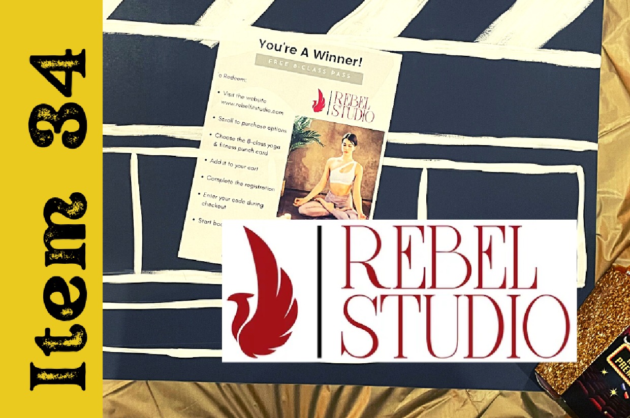 Item 34- 8 Session Punch card from Rebel Studio | Avon Choir Silent Auction 2023 | Avon Choir ...
