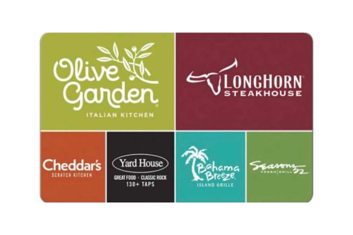 $50 Darden Restaurants Electronic Gift Card | Lion Pride March Madness ...