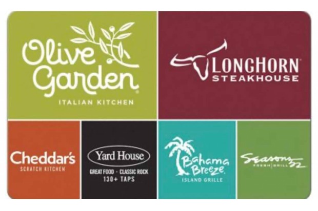 $50 Darden Restaurants Electronic Gift Card | Lion Pride March Madness ...