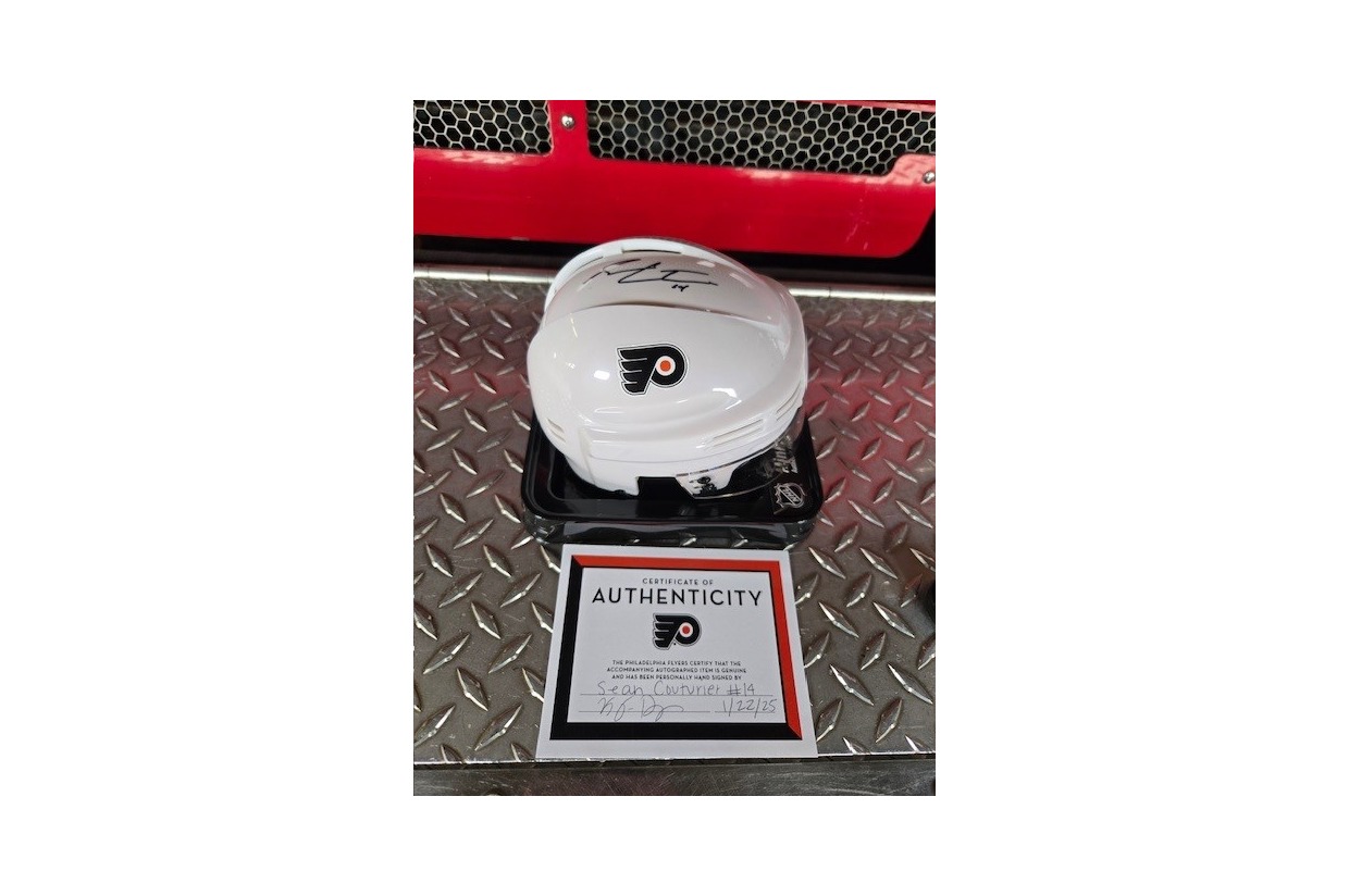Flyers Helmet | 2025 Checking For Charity | Checking For Charity ...
