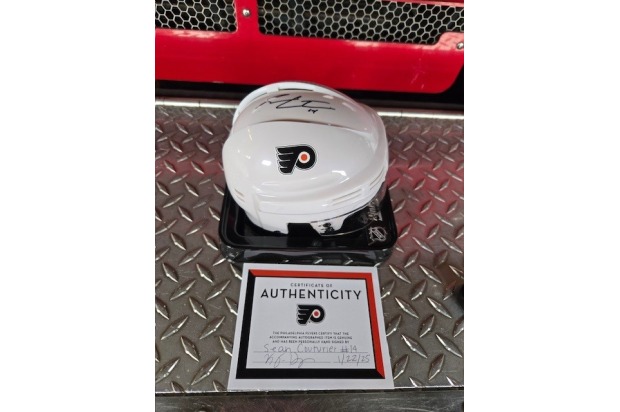 Flyers Helmet | 2025 Checking For Charity | Checking For Charity ...