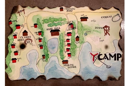 Custom TYC Shelf and Hanger | Camp Creates | Triangle Y Camp | BetterWorld