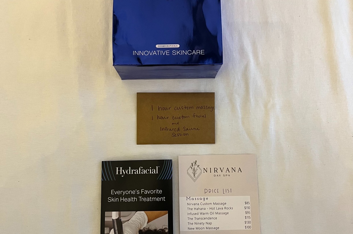 #40 - $220 Gift Card to Nirvana Day Spa | GAR Silent Auction 2024 ...