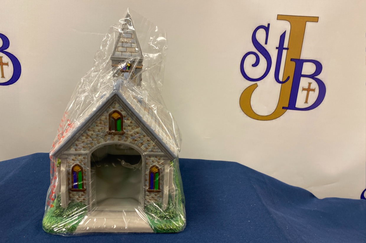 Partylite Olde World Village "The Church" Tealight House | Night at the ...