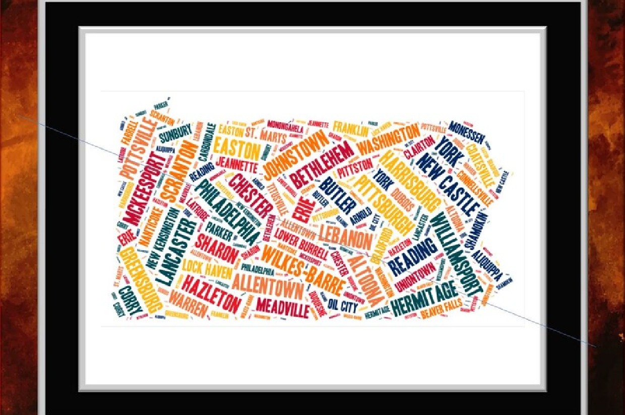 All About Word Art - Personalized Art Work | Around the World: St. John ...