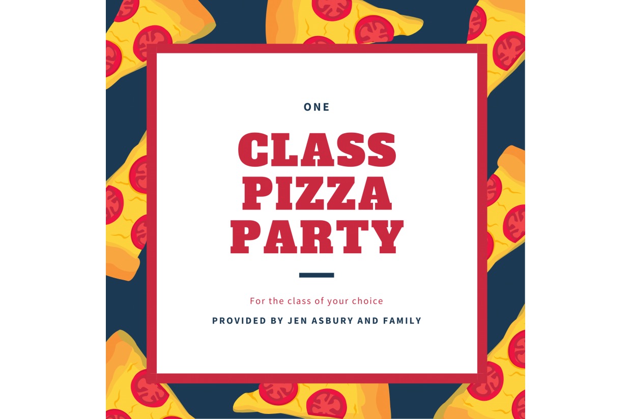 Class Pizza Party | 2024 Spring Auction - Hamilton PTO | Hamilton ...