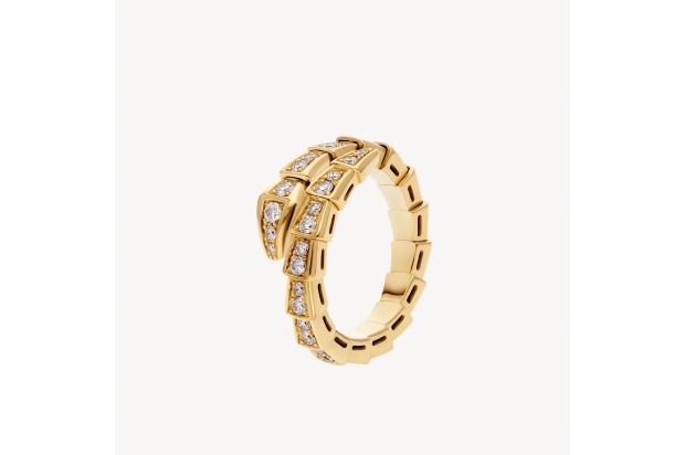 Bulgari serpenti ring yellow gold store
