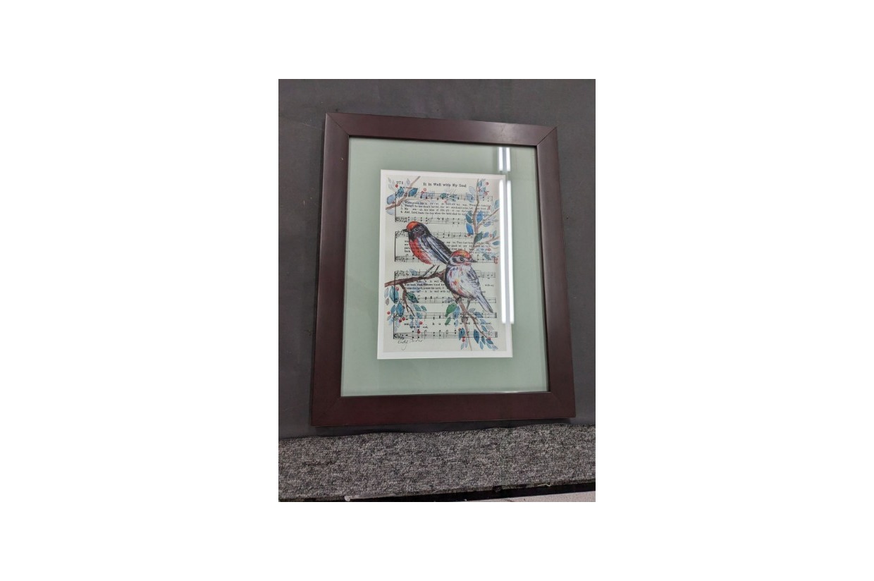 "It Is Well With My Soul" Hymn Bird Song Art | 2024 BBQ & Bids Mission ...