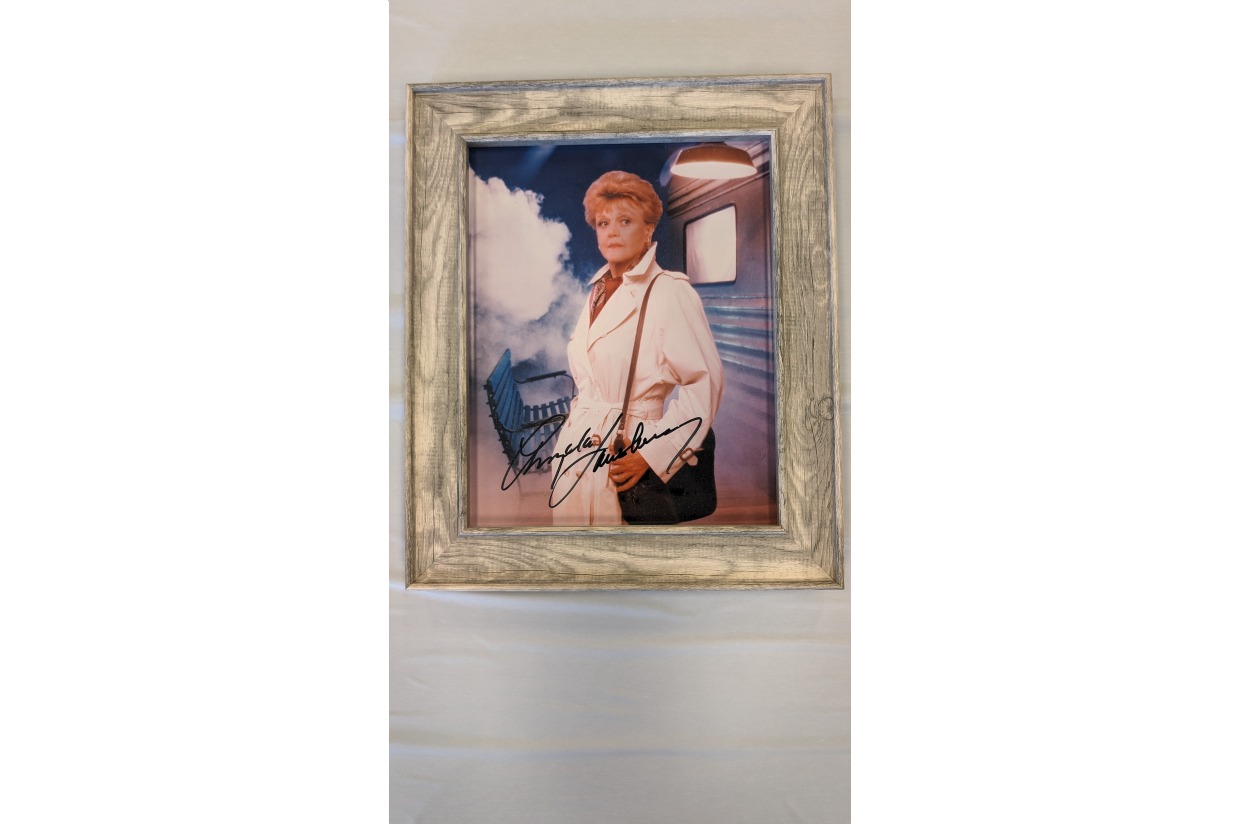 Angela Lansbury autographed photo | 2024 BBQ & Bids Mission Trip ...
