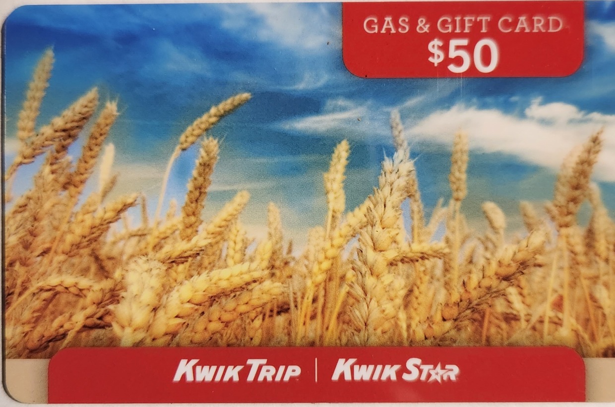 Kwik Trip Gift Card | 2023 Cub Scout Pack 29 Silent Auction | Pack 29 | BetterWorld