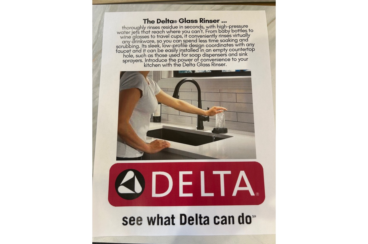 Delta Glass Rinser | 2025 Trey Kuhn Memorial Scholarship Auction ...