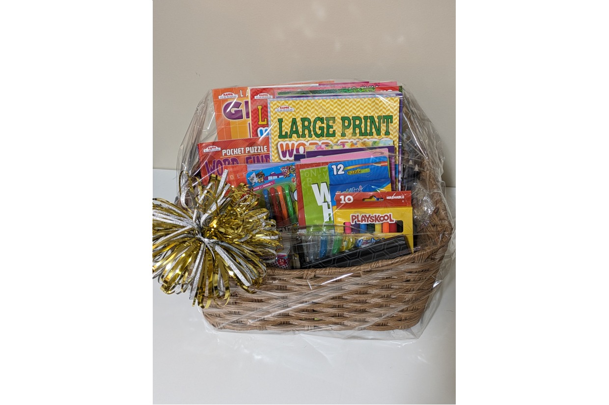 Word Lover's Basket | 2023 Holiday Gift Baskets fundraiser for RCT ...