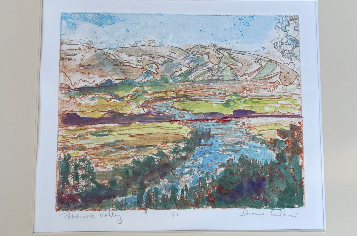 “Patchwork Valley”-Artwork of Shenandoah Valley by Local Artist, Diane ...