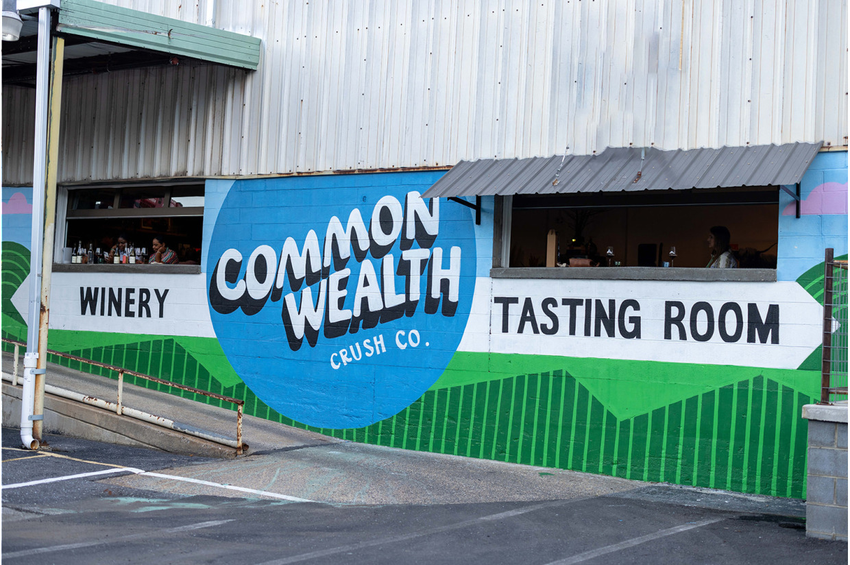 Private Tour, Tasting and Dinner at Common Wealth Crush for Four Guests ...