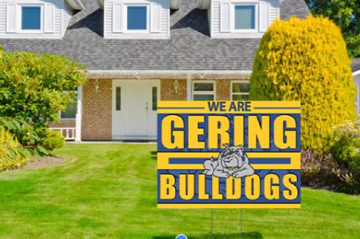 "WE ARE Gering Bulldogs" Yard Sign — Gering DECA - 2023 Silent Auction ...