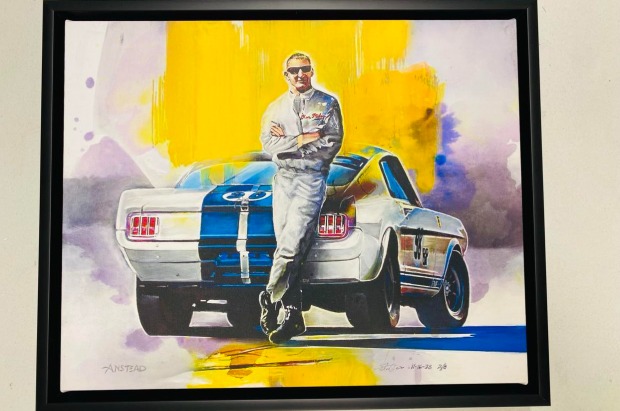 Ken Miles "Flying Mustang" 1965 Shelby GT350R (15X12) | Youth Racers of ...