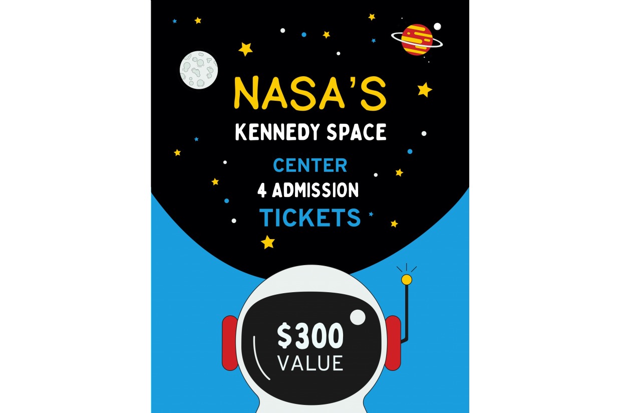 An out-of-this-world adventure with four tickets to NASA's Kennedy ...