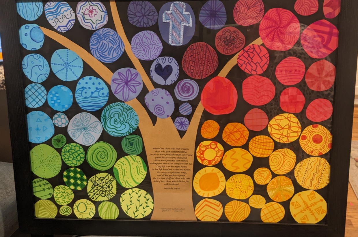 Middle School's "The Tree of Life Collage" | 2025 Annual Gala Auction ...