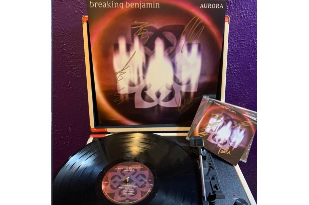 Signed Breaking Benjamin Aurora Vinyl + CD Bundle | Tenth Street ...