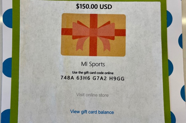MI Sports Gift Card | Pikes Peak Athletics Foundation Auction | Pikes ...