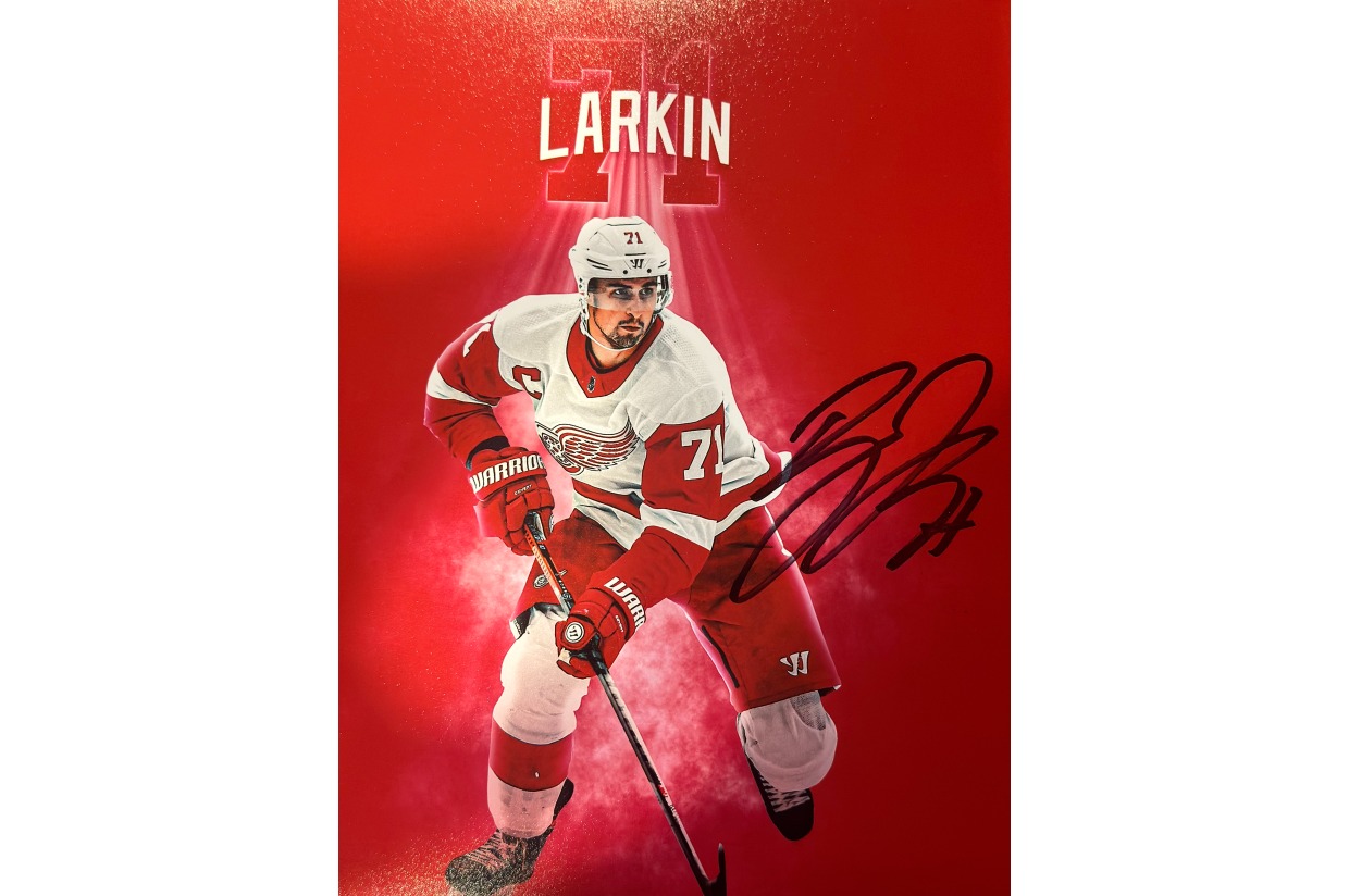 Signed Dylan Larkin Photograph from the Detroit Red Wings — 2024 ...