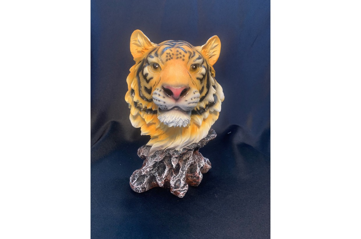 #618 Tiger Head Statue | Roy's Kids Annual Auction 2025 | Roy's Kids ...