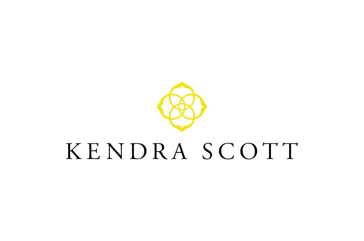 Gold Emilie Huggie Earrings in Black Glass from Kendra Scott | BID for ...