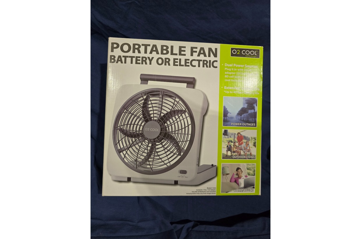 O2 Cool Portable Fan Battery or Electric | The Heart of Minnesota ...