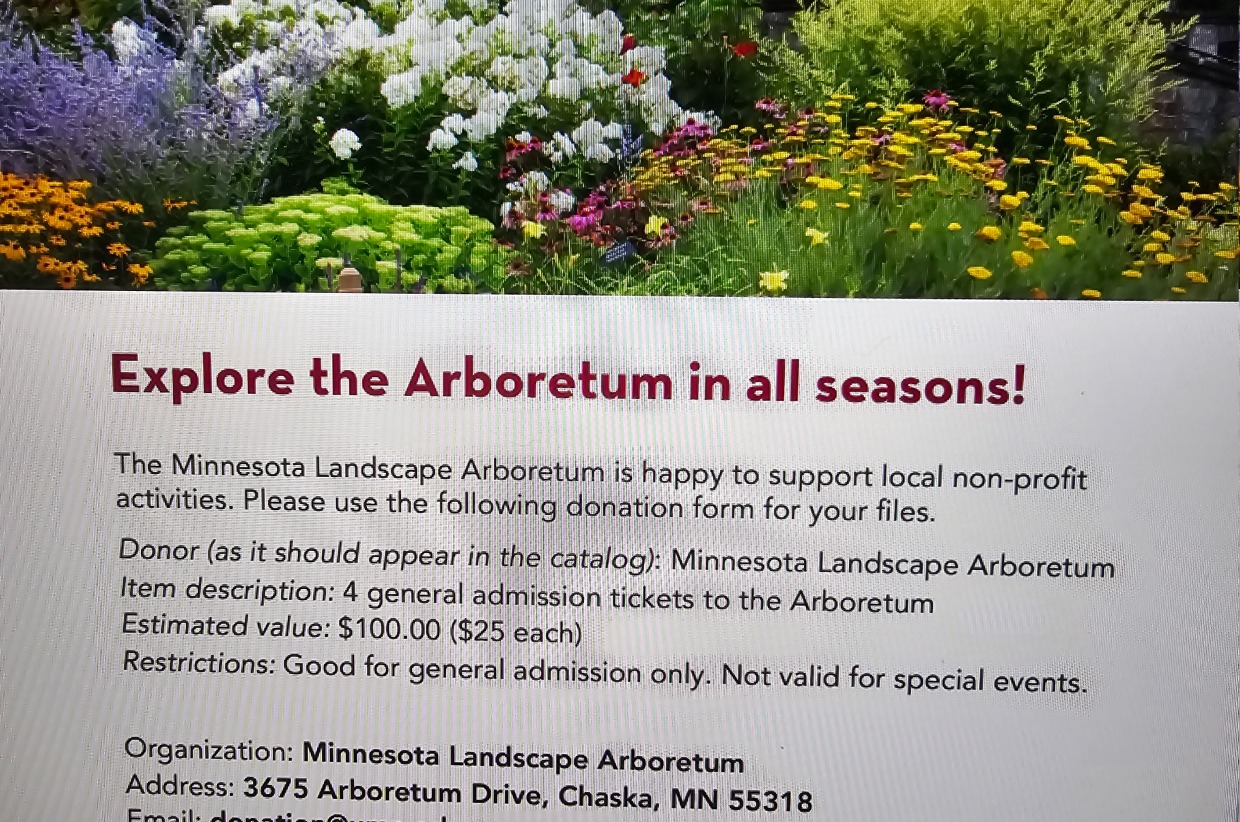 Minnesota Landscape Arboretum Tickets — The Heart of Minnesota Animal ...