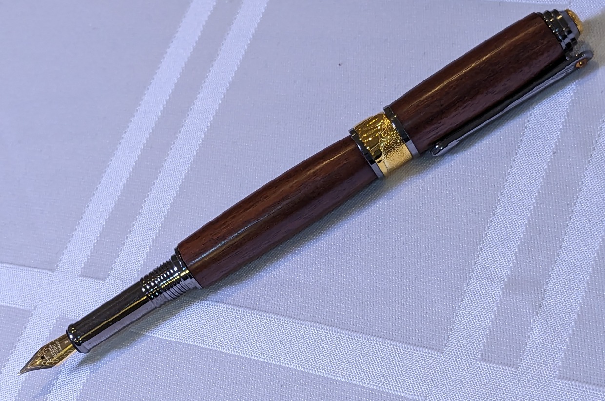 Hand crafted wood fountain pen | Manitou 6-12 PAC 2023 Holiday Auction ...