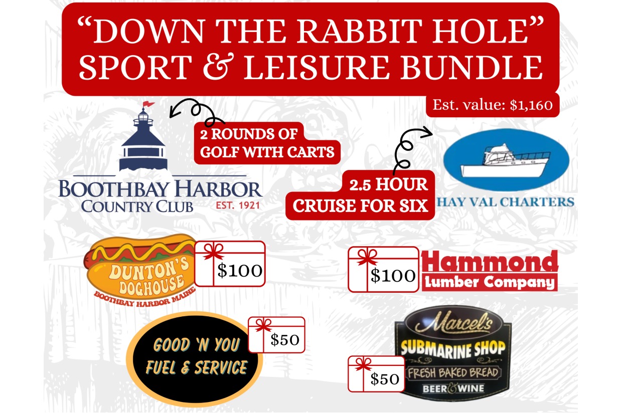 Down the Rabbit Hole Bundle | 2025 Online Auction | Boothbay Harbor ...