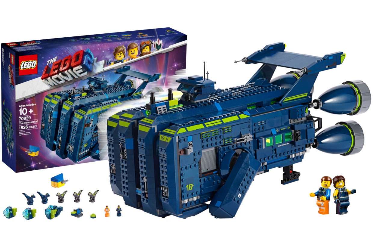 The LEGO Movie 2 LEGO set - 70839 The Rexcelsior | Holiday Auction ...